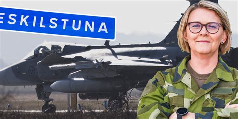 Stridsflyg över Eskilstuna I Sex Dagar