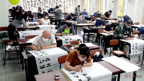觀傳媒 中彰投新聞 影／發一崇德明道盃書法比賽 高手雲集以文會友