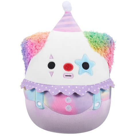 Squishmallows 8 Select Series X Axis The Pastel Clown Jazwares