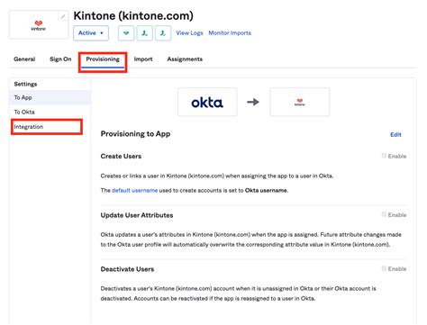 Synchronize User Data With Oktas User Provisioning Feature Kintone Developer Program