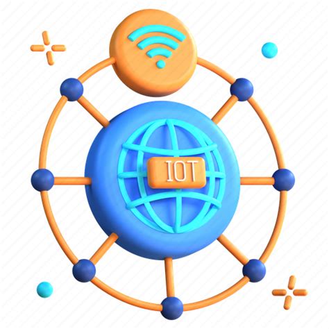 Internet Things Wireless Connection 3d Illustration Download On Iconfinder