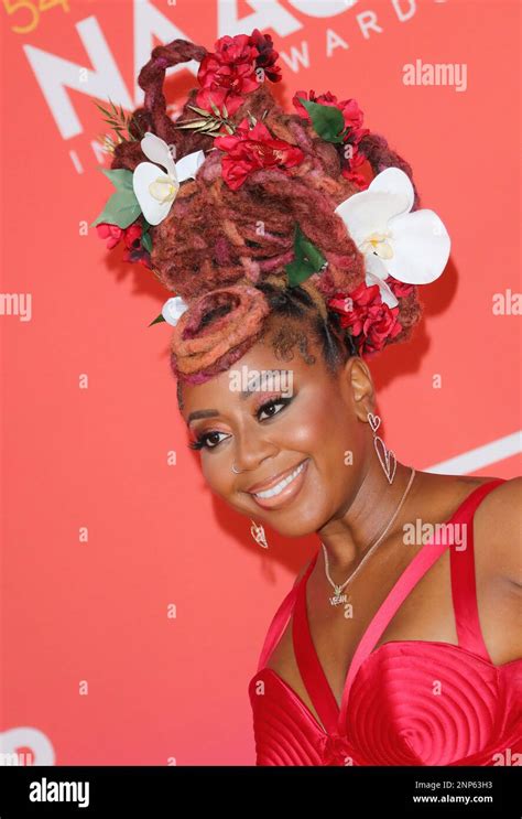 Pinky Cole Arrives At The 54th Naacp Image Awards Held At The Pasadena