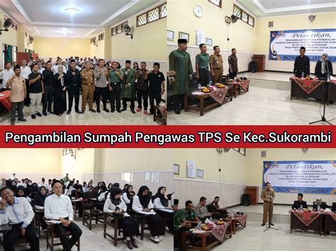 Pengambilan Sumpah Panitia Pengawas Tps Atau Ptps Se Kecamatan Sukorambi Sinopsis