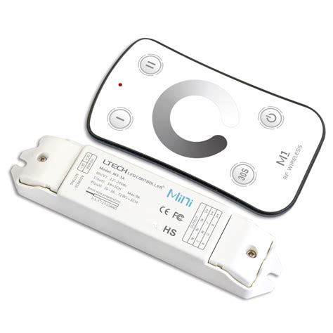 Mini Led Dimmer RF Wireless Remote Ax CH Single Color Strip Controller