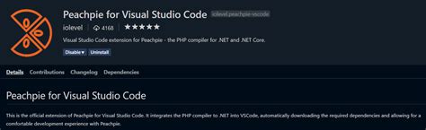 anuraj running php on core with peachpie