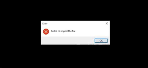 Failed To Import File When Importing Dwg Cartpart Iges Or Step