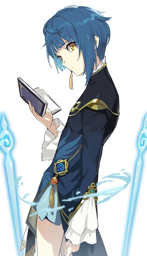 Xingqiu Genshin Impact Drawn By Bum Hico Danbooru