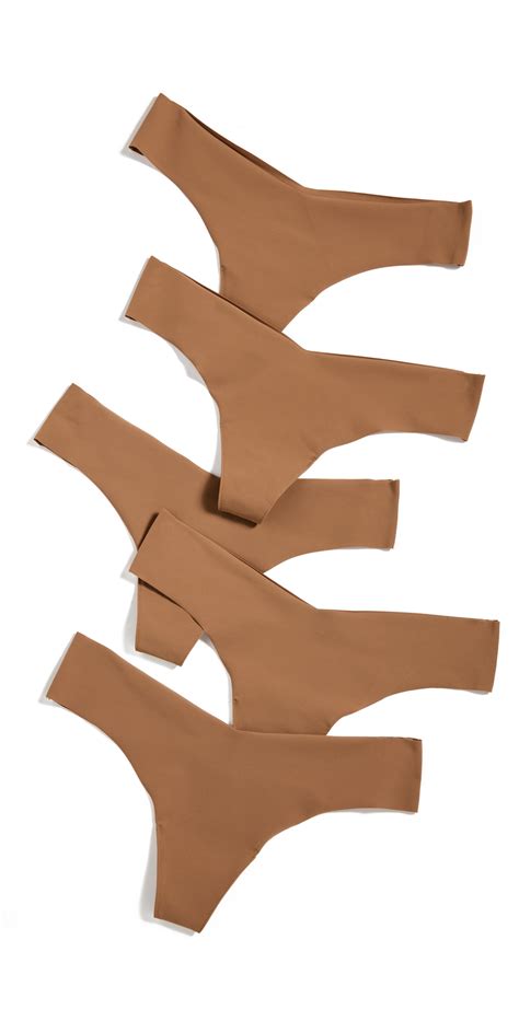 Commando Classic Thong 5 Pack Caramel Editorialist