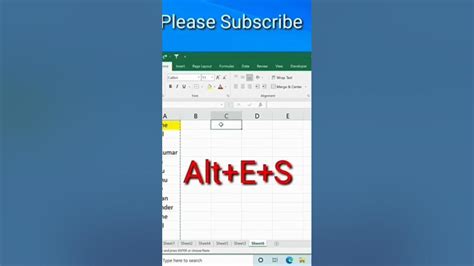 Excel Trick Convert Data From Row To Colum Exceltips Excel Viralshort Youtube