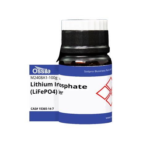 Lifepo4 Powder Lithium Iron Phosphate Powder 15365 14 7 Ossila