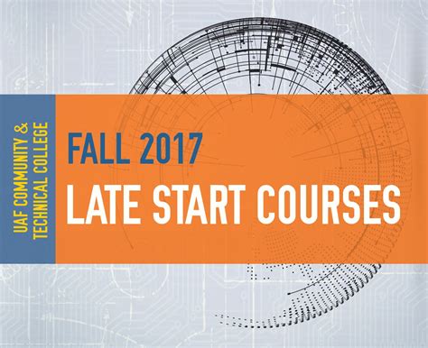 Late Start Classes Available Through November Uaf Community