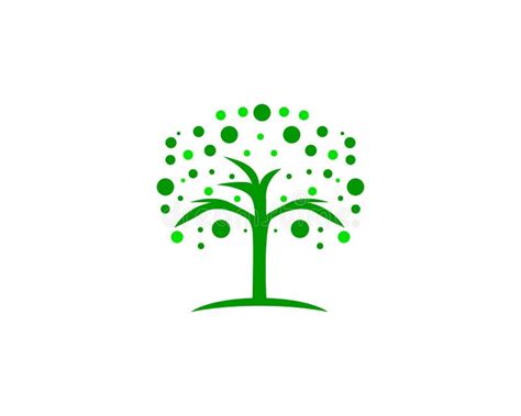 Tree Leaf Logo Template Stock Vector Illustration Of Environment