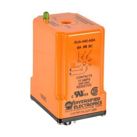 Atc Diversified Electronics Phase Monitoring Relays Sua440asa Zoro
