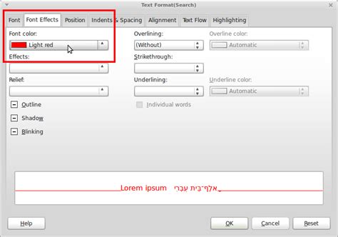 Fonts Libreoffice Writer How To Set Different Colors To Each Letter