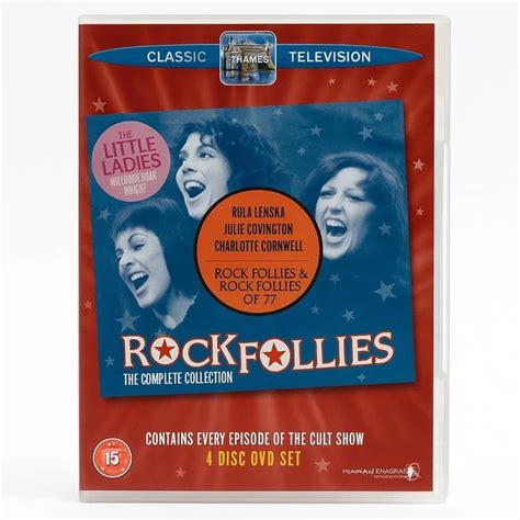Rock Follies Complete Collection Dvd 4 Disc Set Classic Tv Series Pal £