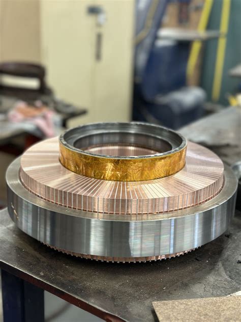 Commutator Manufacturing Requires Compressing Hundreds Of Individual