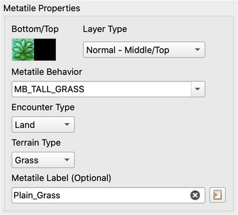 The Tileset Editor — Porymap Documentation