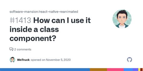 How Can I Use It Inside A Class Component Issue Software Mansion React Native