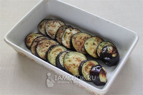 Лисички с баклажанами (в духовке) — рецепт с фото пошагово