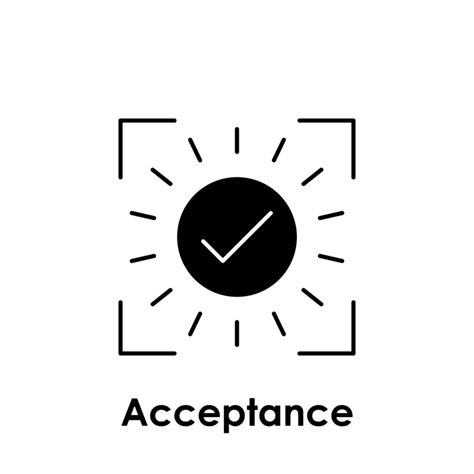 Check Focus Acceptance Vector Icon Illustration 23039034 Vector Art At Vecteezy