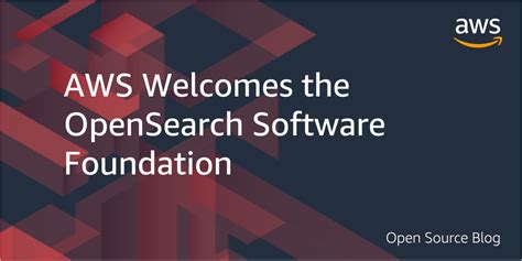 Aws Welcomes The Opensearch Software Foundation Aws Open Source Blog