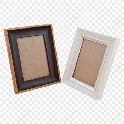 두 개의 사진 프레임 간단한 사각형 바탕 화면 장식 액자 일러스트갈색활기 없는 Png 일러스트 무료 다운로드 Lovepik