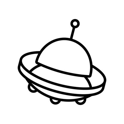 Ufo Icon Vector Design Template In White Background 40161908 Vector Art