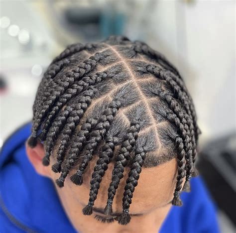 50 Stylish Box Braids For Men With Short Hair [2024]