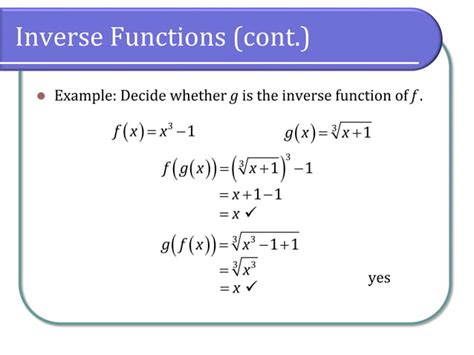 41 Inverse Functions Pdf