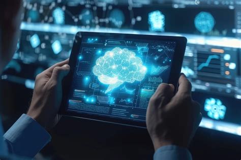 Premium Photo Ai Data Science Digital Technology Concept Computer