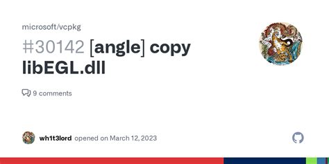 Angle Copy Libegldll · Issue 30142 · Microsoftvcpkg · Github