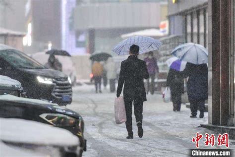 乌鲁木齐迎来春日降雪 气温降至零下