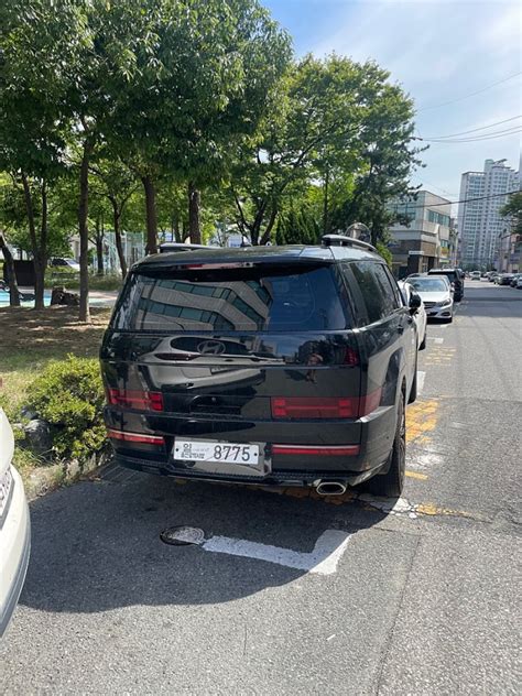 올뉴 싼타페 풀체인지 블랙잉크 실사 스파이샷