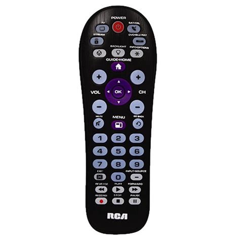 RCA Programmable Universal Big Button Remote Control Housedocer