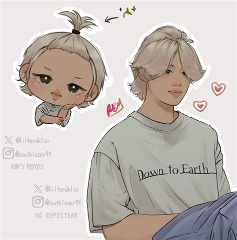 Jimin Fanart Jimin Fanart Jimin Chibi Cute Fanart Bts Fanart