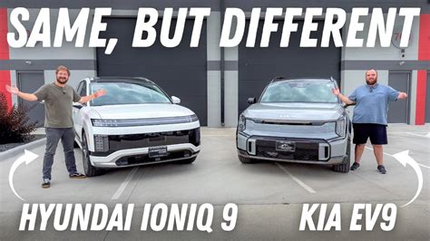 Hyundai Ioniq 9 Vs Kia Ev9 Similar But Surprisingly Different Youtube