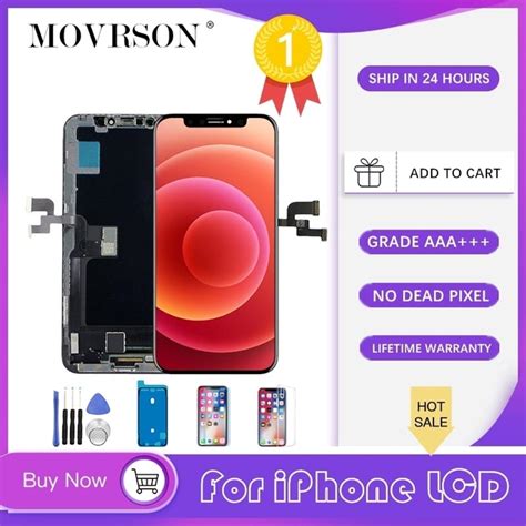 AAA OLED For IPhone X XR XS Max Screen Replacement True Tone Display For IPhone Pro LCD