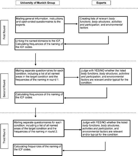 The Course Of The Delphi Exercise Download Scientific Diagram