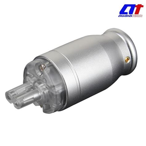 Figure IEC C Power Plug Connector Plated IEC AC Power Connector And Audio Grade Gold Connector