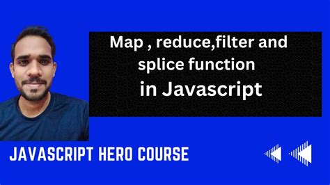 Map Reducefilter And Splice Function In Javascript Javascript