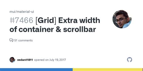 Grid Extra Width Of Container And Scrollbar · Issue 7466 · Muimaterial Ui · Github
