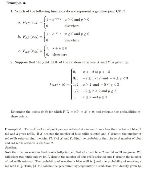 Solved Exercise Let X And Y Be Jointly Continuous Random Chegg