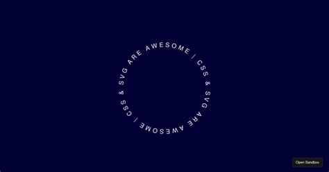 Rajacharleshow To Make Circular Text With Html Css Codesandbox