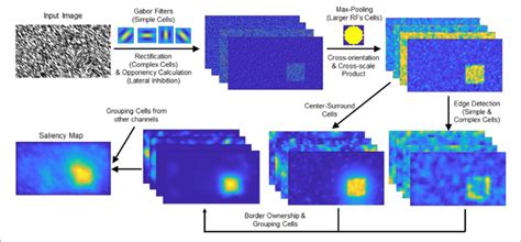 Top Row Schematic Of The Spatial Pooling Texture Channel The