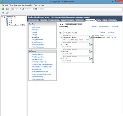 How To Manage VLANs And Virtual Switches On ESXi VSphere