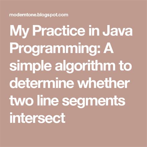 My Practice In Java Programming A Simple Algorithm To Determine