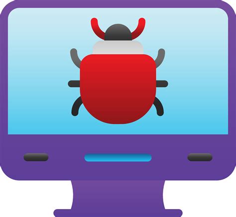 Computer Bug Vector Icon Design 26026832 Vector Art At Vecteezy