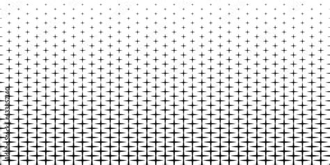 Star Fade Pattern Faded Halftone Black Spark Isolated On White Background Degraded Fades