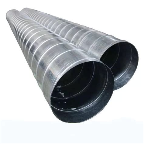 Hvac 시스템 스트레이트 덕트 나선형 공기 덕트