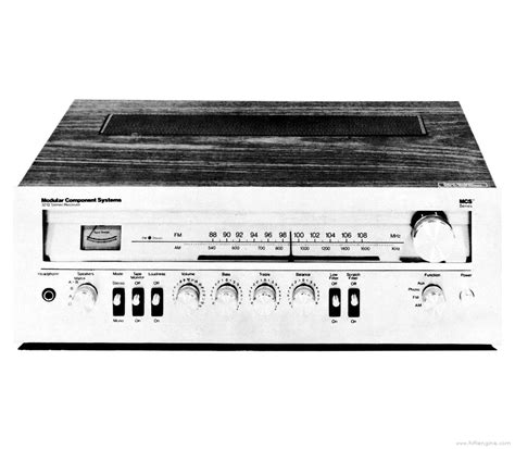 Modular Component Systems 3212 Amfm Stereo Receiver Manual Hifi Engine